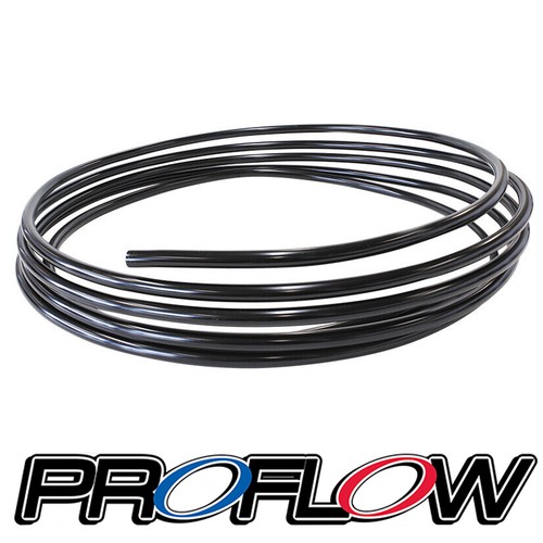 Proflow Aluminium Fuel Line Hard Tube 3/8in, Black, 25Ft Coil | eBay ...