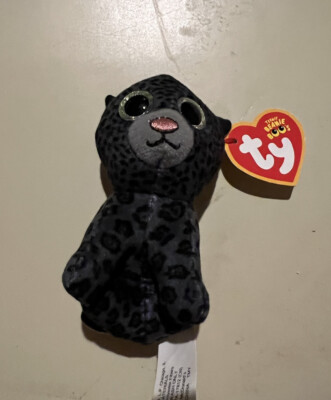 2021 McDonald’s Happy Meal Ty Teenie Beanie Toy Dotson the Black Jaguar ...