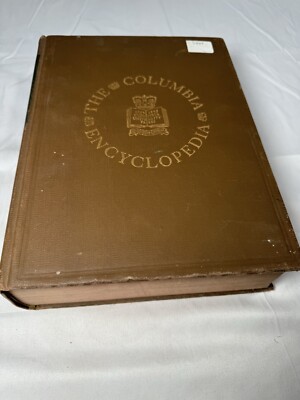 Columbia Encylopedia All In One Volume 1947 HC Book! | eBay