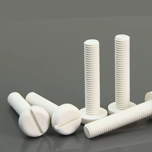 M3 PP Slotted Screw Pan Head Screws Plastic Insulated Bolt 4mm-25mm ...