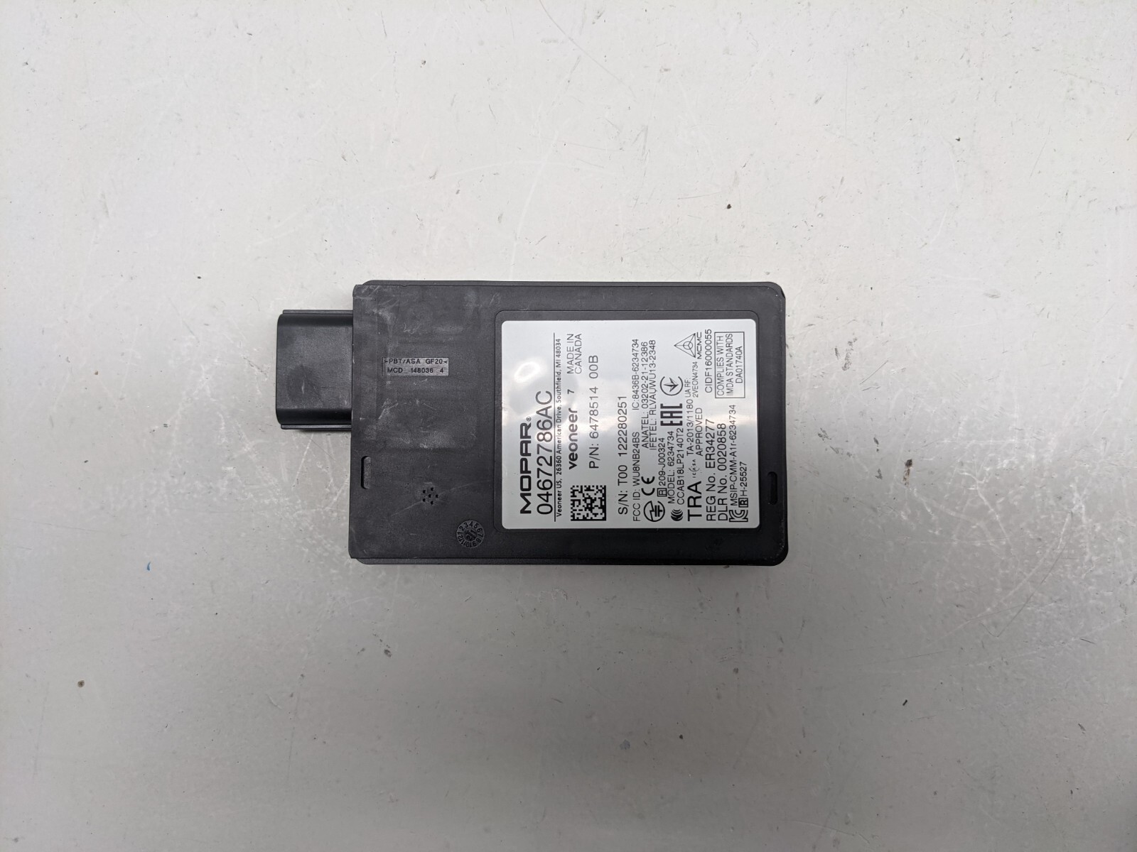 Blind Spot Detection System Warning Sensor-L, VIN: G, 4 Door, Mini ...