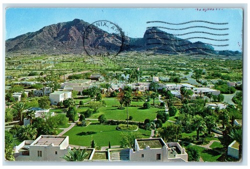 1963 Camelback Inn Aerial View Restaurant Motel Building Phoenix AZ ...