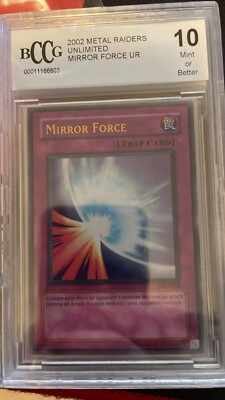 Yu-Gi-Oh MRD Mirror Force BCCG 10, BGS PSA 10 | eBay