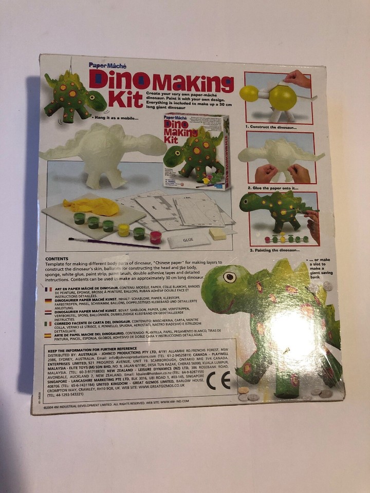 Paper Mâché Dino Making Kit | eBay