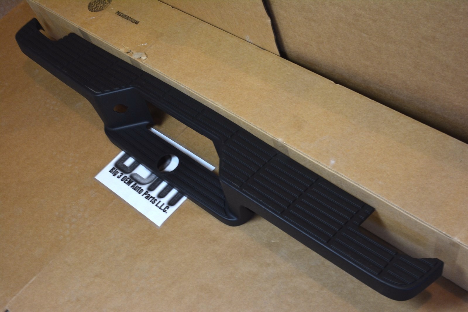 1993-2005 Ford Ranger Flareside Splash Black Rear Step Bumper Pad Black ...