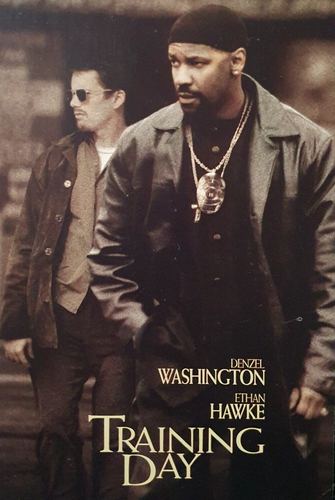 Training Day - Movie Film Advertising Postcard. Unposted. Denzel ...