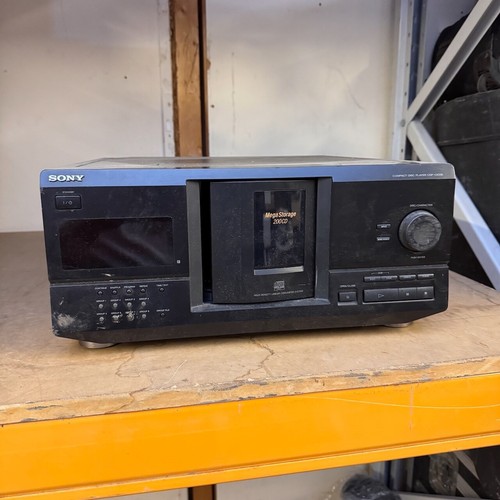 Vintage Sony Mega Storage 200CD Compact Disc CD Player CDP-CX235 Hifi ...