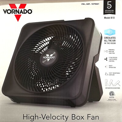 Vornado Box X Fan 810 with A/C Motor | eBay