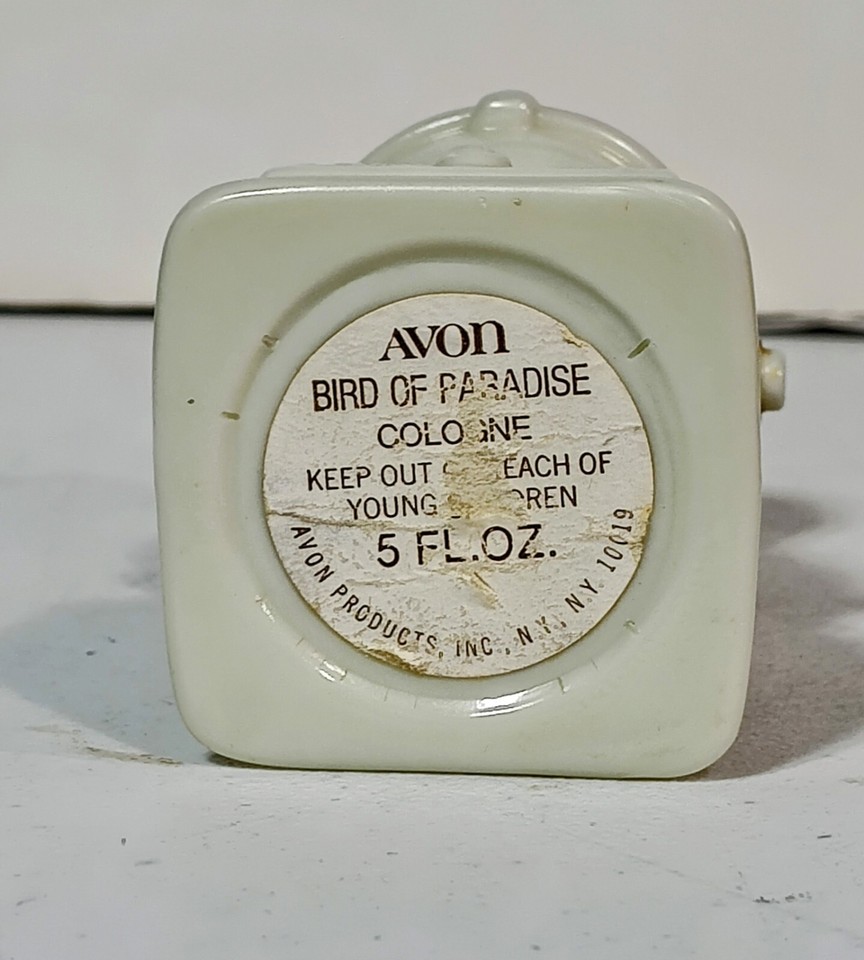 Vintage Avon "Bird of Paradise" Cologne Empty Bottle | eBay