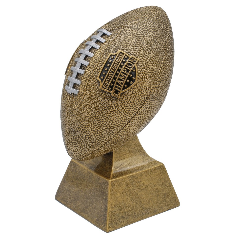 Custom Engraved Fantasy Football Champion Trophy, Gold – 6 or 12 Inch ...