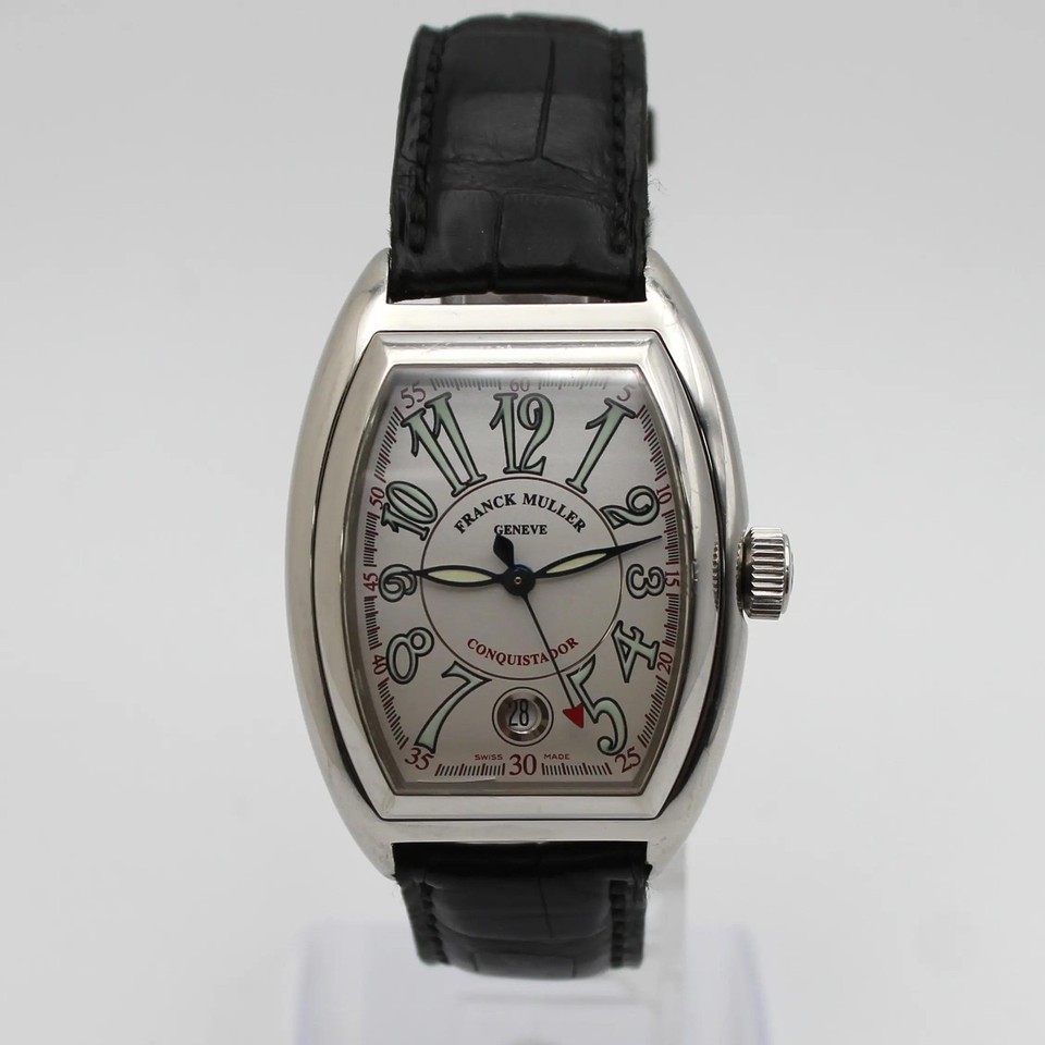 Franck Muller Conquistador Cintree Curvex Watch 8005 SC | eBay