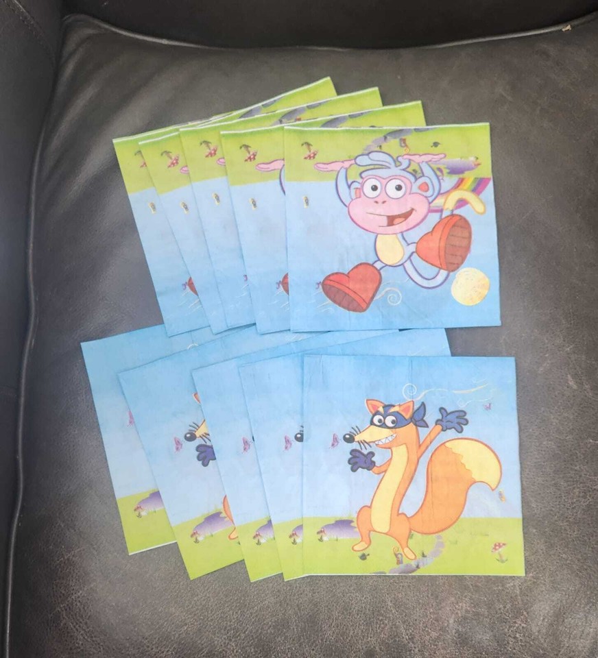 DORA Explorer plate cup birthday party supplies favor centerpiece ...