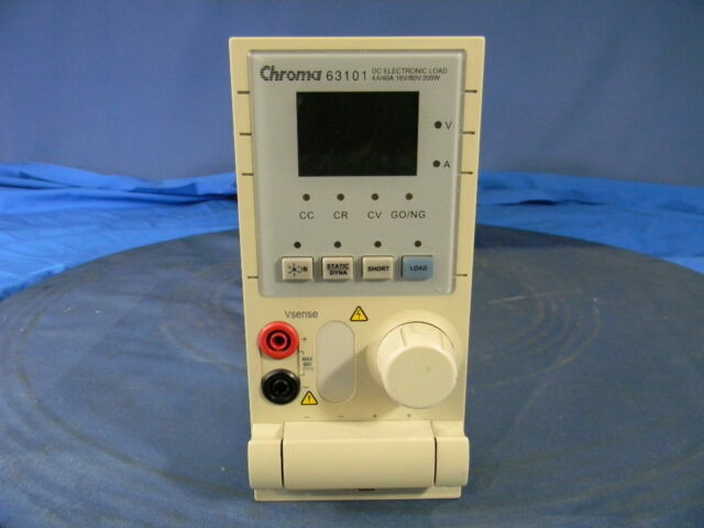 Chroma 63101 DC Electronic Load Module for sale online | eBay