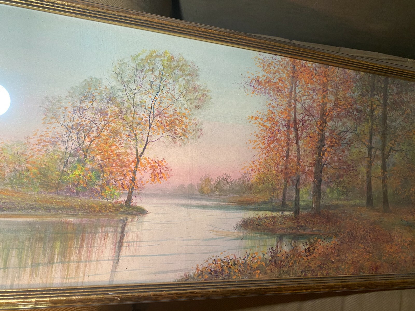 Raphael Senseman (1870 - 1965) "Autumn Landscape Scene" Watercolor ...