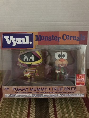 Funko Vynl Yummy Mummy & Fruit Brute 2 Pk Monster Cereals | eBay UK