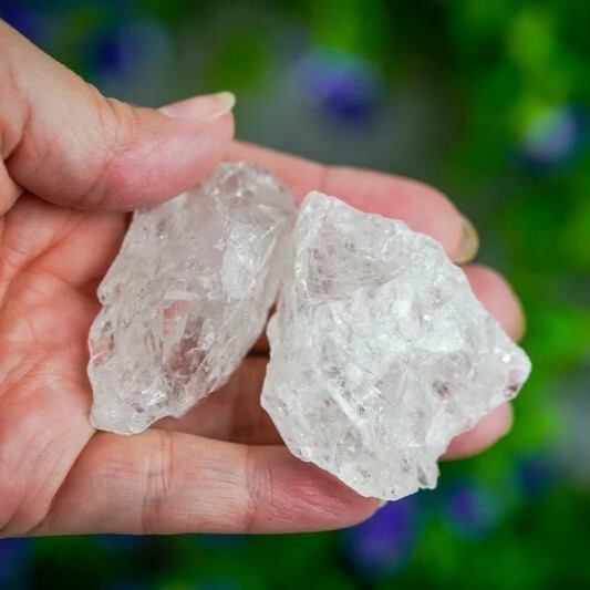 3-5cm Clear Quartz Raw Rough Stone Chunks Healing Reiki Energy Crystal ...