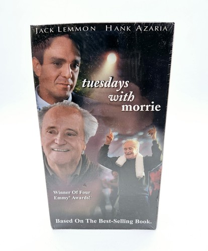 Tuesdays With Morrie VHS Tape 2001 Jack Lemmon Hank Azaria Factory ...