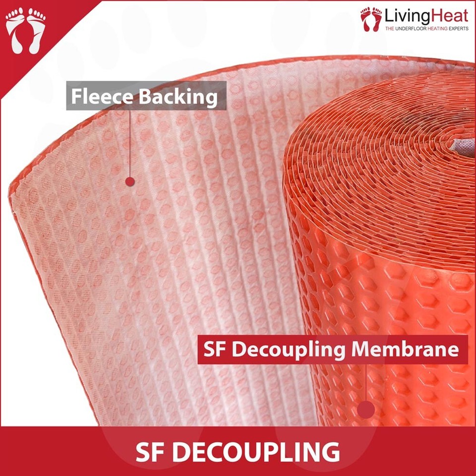 Decoupling Membrane Mat Anti Crack To Renovate New & Old Floor - Under ...