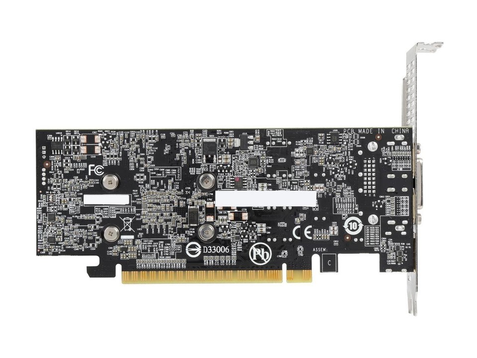 GIGABYTE GTX 1050 Ti OC Low Profile Video Card GV-N105TOC-4GL OEM ...