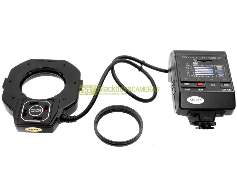 Minolta Macro Ring Flash 1200AF with Control Unit for Minolta Macro Ring Flash 1200AF with Control Unit for
