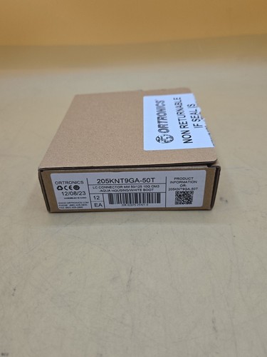 Ortronics LC Connector MM 50/125 10G OM3 205KNT9GA-50T Legrand New 12 ...