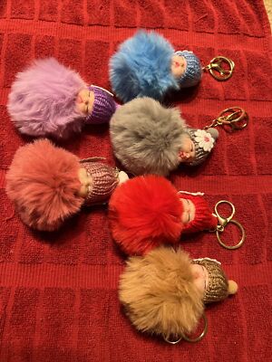 Price Cut . 1pce Sleeping Baby Key Chain have 6 color | eBay