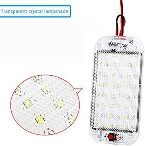 12V Interior LED Lights with ON/Off Switch - 5W Daylight 500LM ...