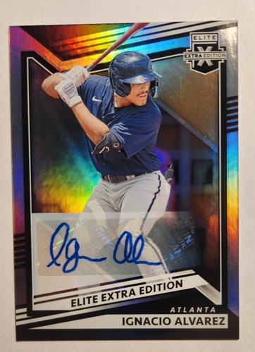 2022 Panini Elite Extra Edition - Signatures #155 Ignacio Alvarez (AU ...