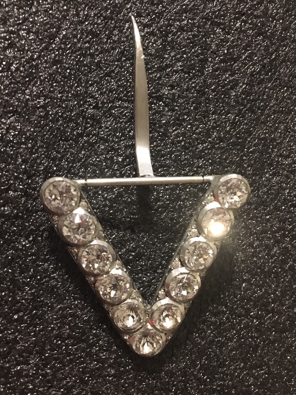 Vintage 1950's Triangle Or Arrow Belt Buckle, Buckle … - Gem