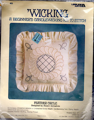 NEW SEALED Leisure Arts 'Wicking Beginner's Candlewick Kit #803 ...