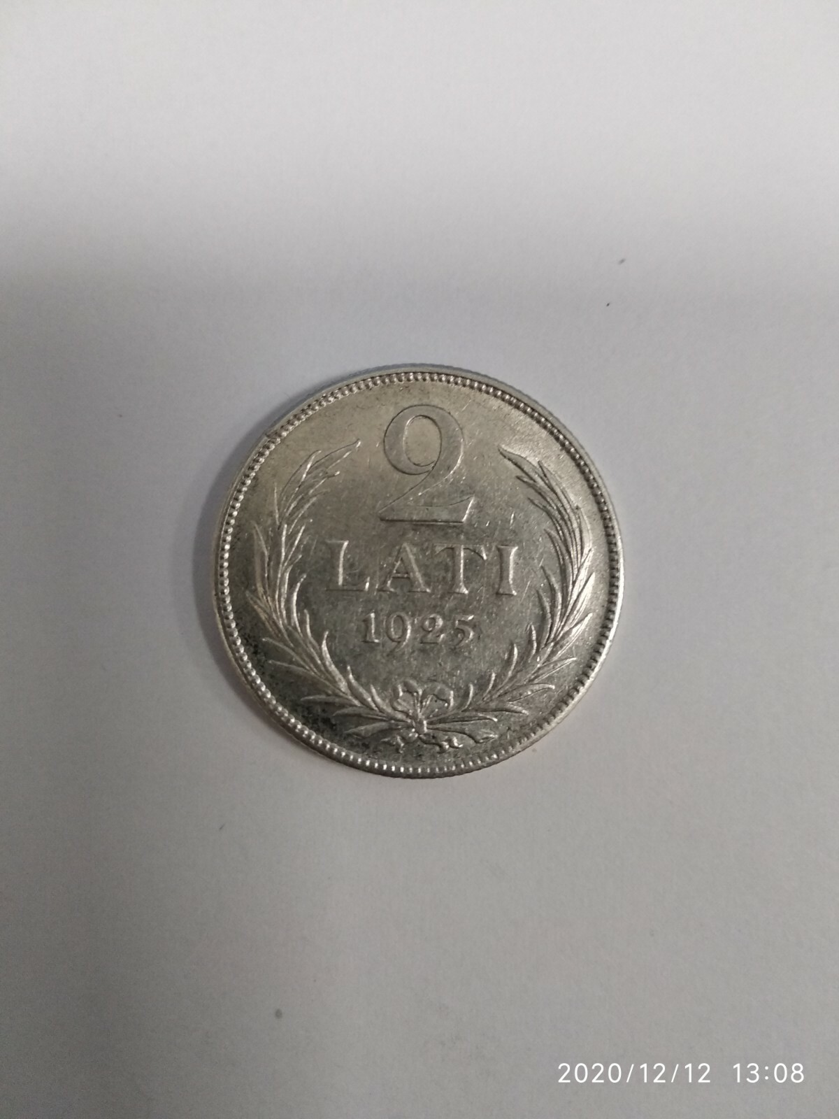 Latvian Silver Coin 2 LATI 1925 | eBay