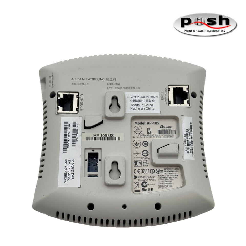 "Lot of 10" Aruba AP-105 Ethernet 10/100/1000Base-T Wireless Access ...