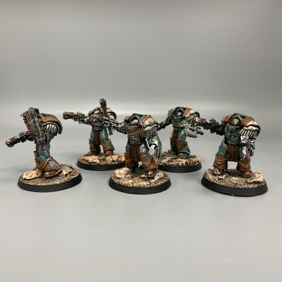 Forge World Alpha Legion Terminator Volkite Squad Chaos Warhammer 40K ...