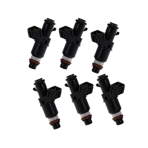 6PCS Fuel Injector 16450-ZY6-003 For Honda 175 200 225 HP BF Outboard ...