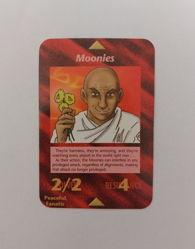 INWO Illuminati New World Order MOONIES 1995 Unlimited Edition - Card ...