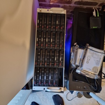 Supermicro CSE-846 Server Chassis + Quiet PSUs PWS-920P-SQ + 3D Printer ...