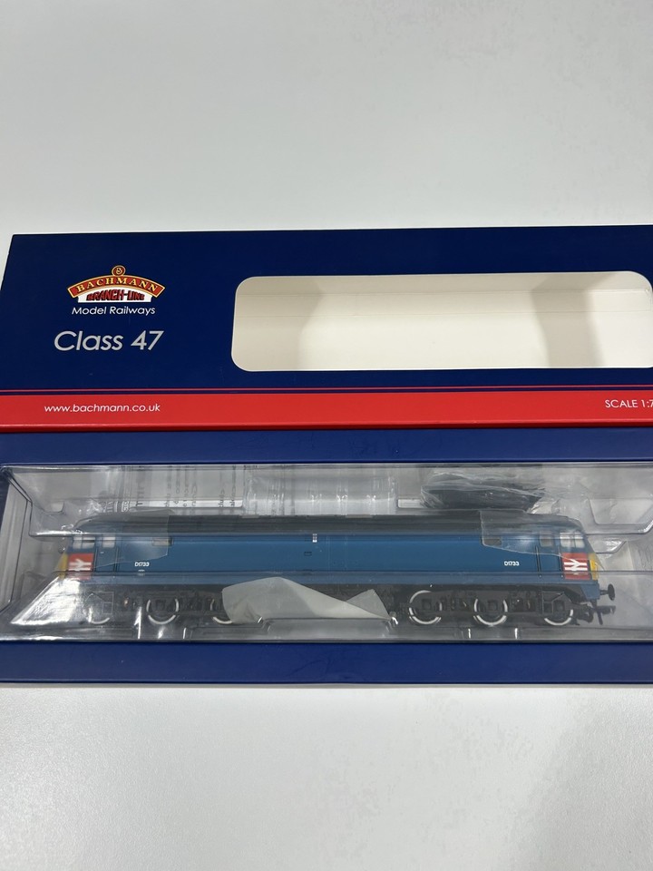 Bachmann 32-800K Class 47 D1733 in XP64 Blue Ivery - Special Edition ...