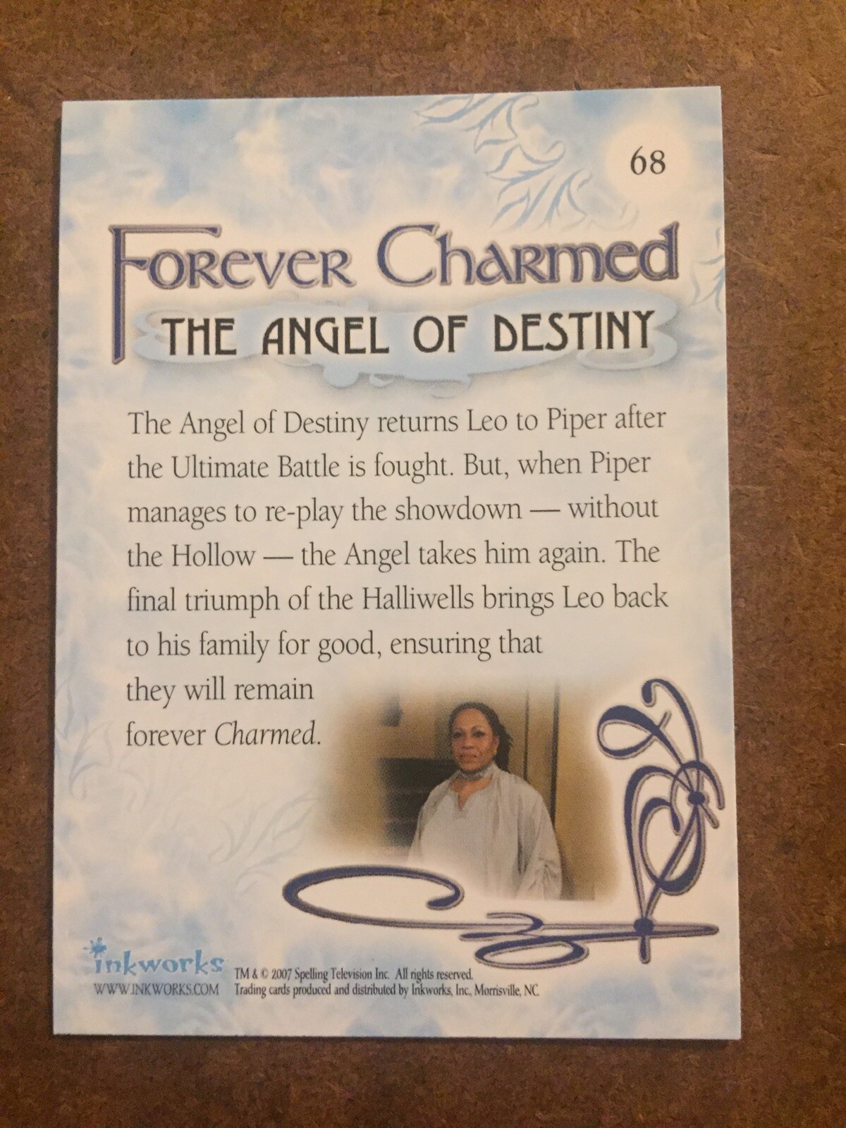 The Angel Of Destiny 68 Charmed Forever 2007 Inkworks Trading Card | eBay