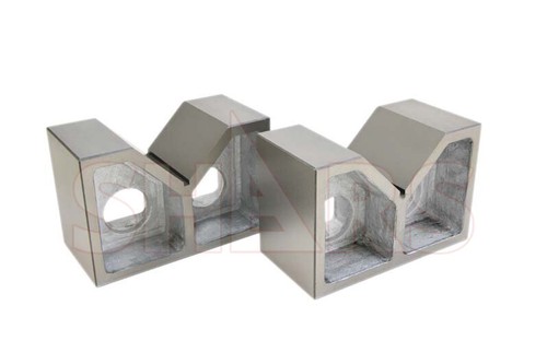Shars 10" x 5" x 6-1/2" Jumbo Ground Cast Iron V-Block Heavy Duty Pair ...