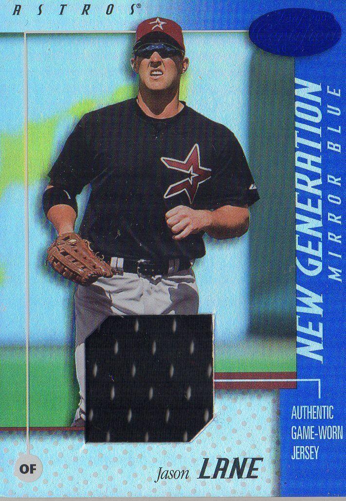 2002 Leaf Certified - New Generation Rookie Jason Lane #188 Mirror Blue ...