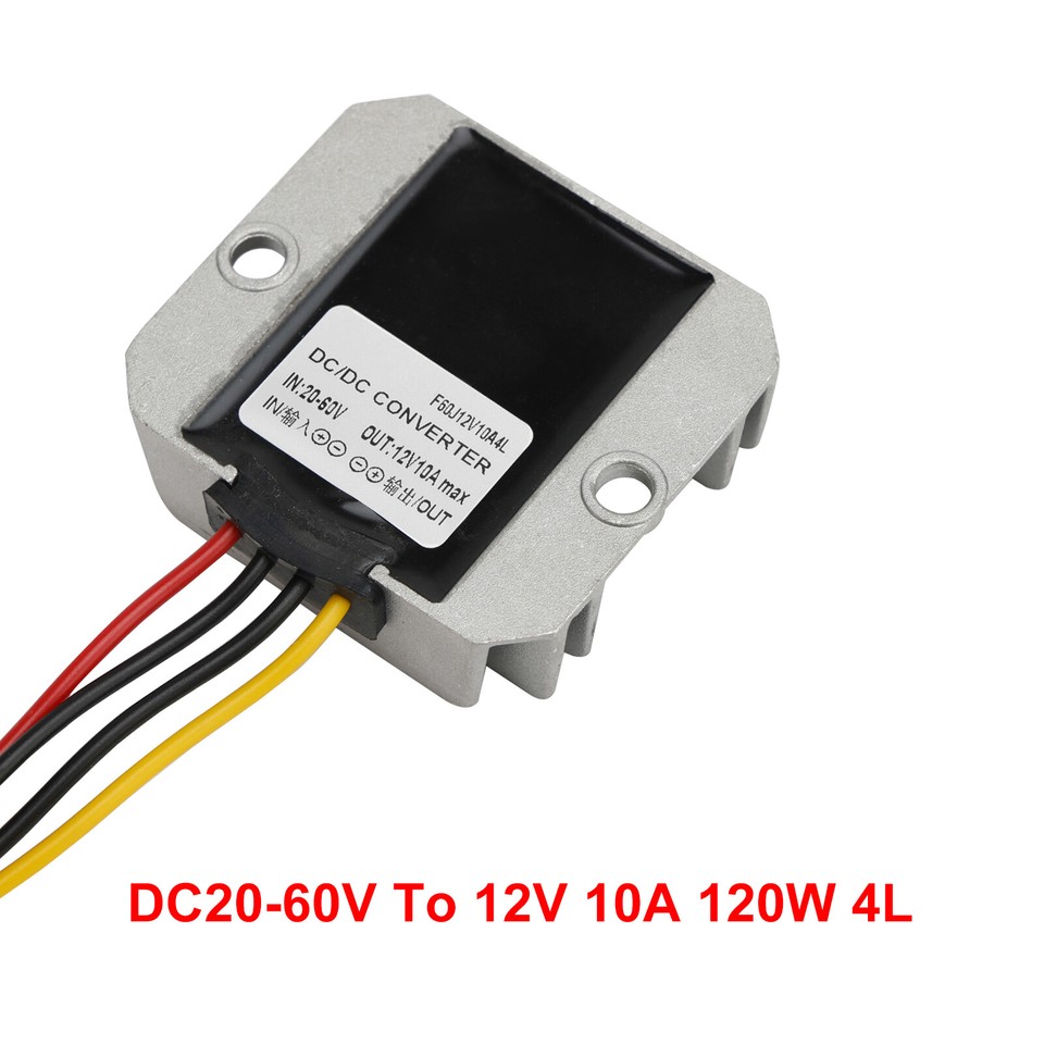 3-30A Waterproof DC/DC Converter Power Supply Regulator 20-60V Step ...