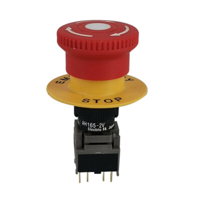 AH165-2V Emergency Stop Button Switch | eBay