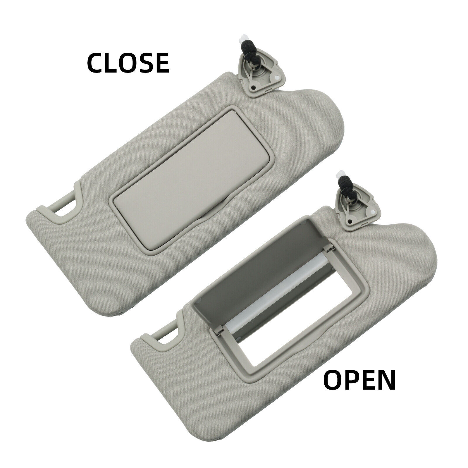 Gray Passenger Side Sun Visor For Nissan Altima 2013-2018 2.5L 3.5L ...