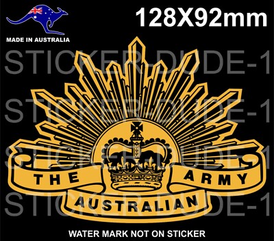 AUSTRALIAN ARMY RISING SUN STICKER RAR ANZAC STICKERS | eBay Australia