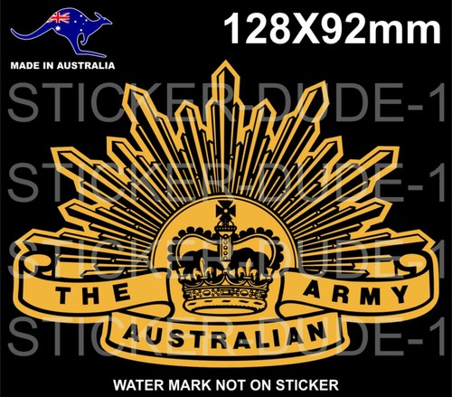AUSTRALIAN ARMY RISING SUN STICKER RAR ANZAC STICKERS | eBay