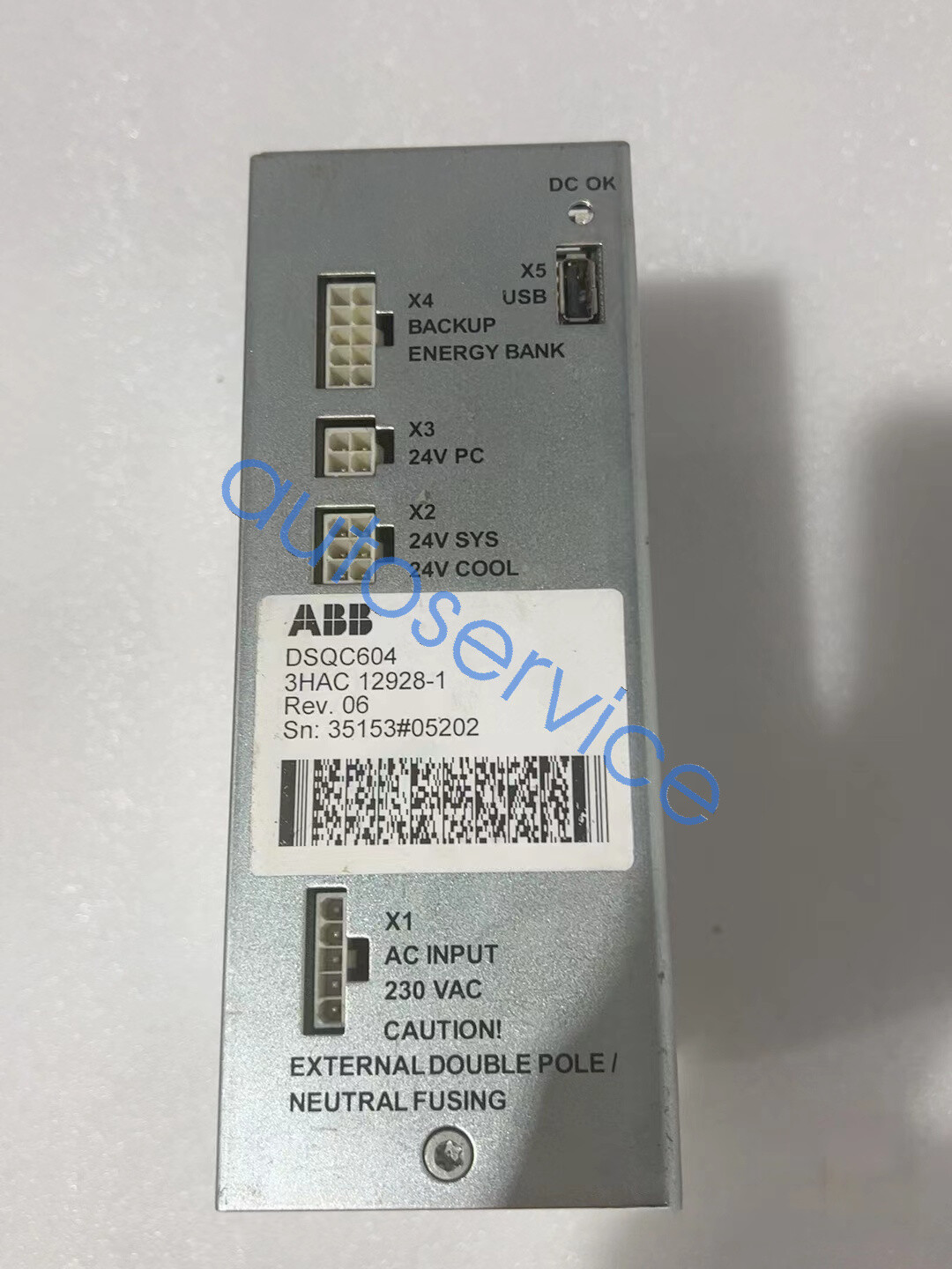DSQC604 3HAC12928-1 ABB Robot Power Supply DSQC 604 By Fedex or DHL ...