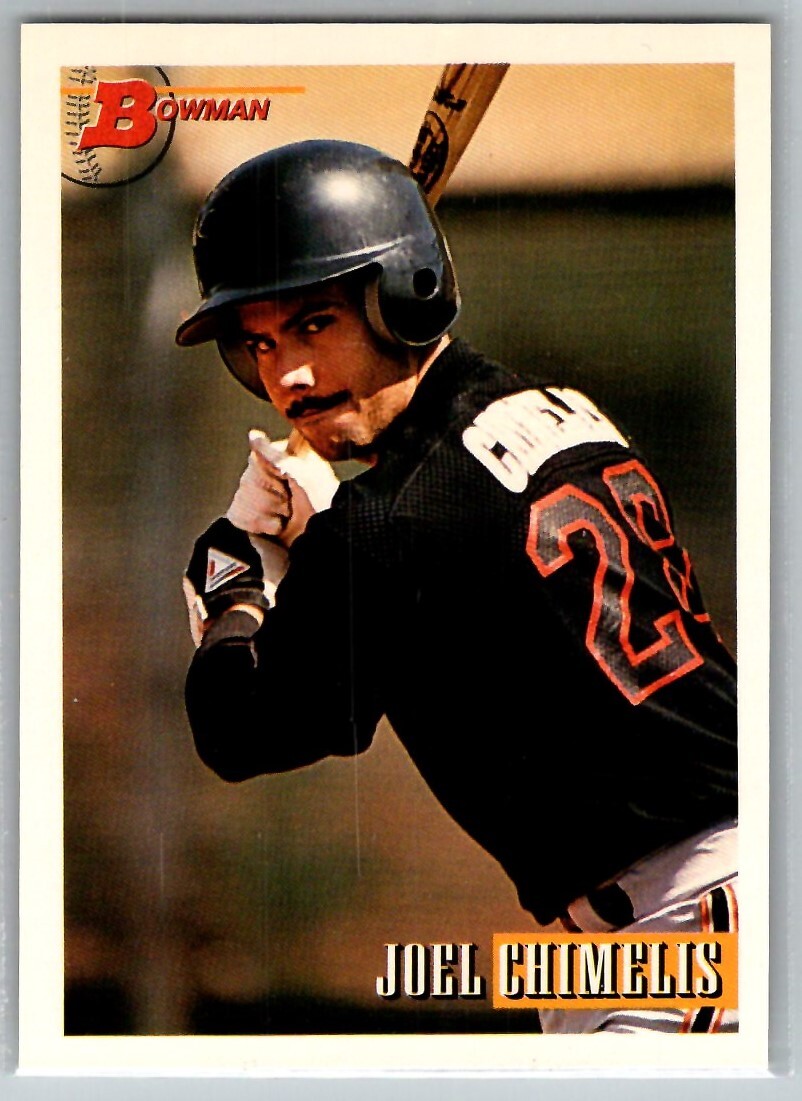 1993 BOWMAN JOEL CHIMELIS RC SAN FRANCISCO GIANTS #464 | eBay