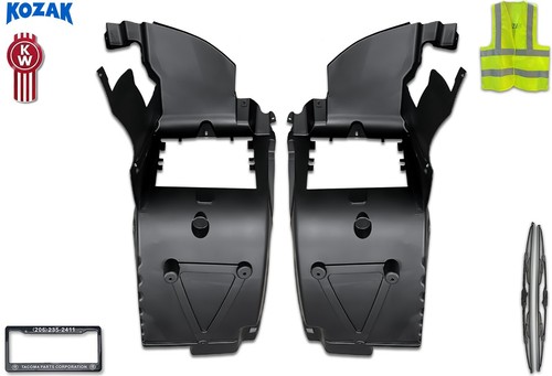 2013-2021 Kenworth T680 MudGuard Liner Fenders w/o Covers L35-1056, L35 ...