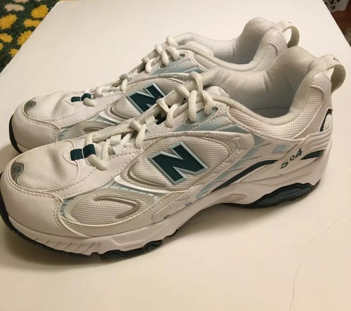 New Balance 504 Women's Size 11 Cross Training Shoes Walking White And ...