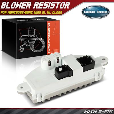 HVAC Blower Motor Resistor for Mercedes-Benz X166 W166 C292 GL350 ML250 ...